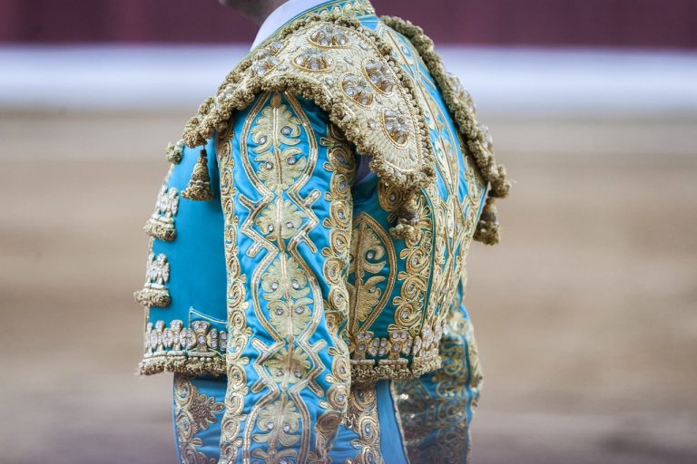 The tools of a bullfighter in bullfight