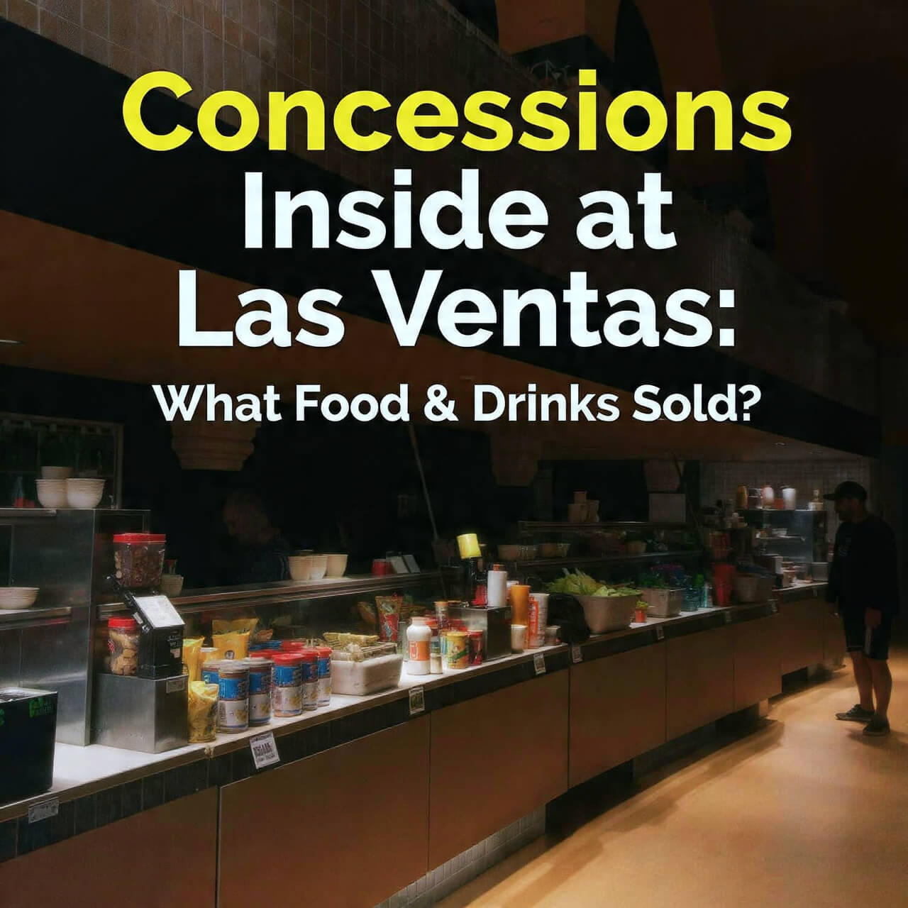 Concessions Inside at Las Ventas: What Food & Drinks Sold?