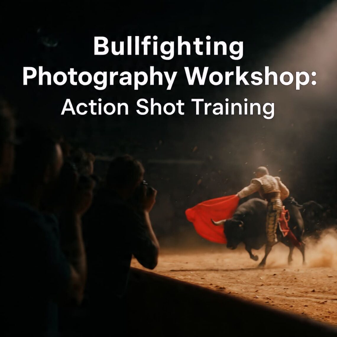 Bullfighting Photography Workshop: Action Shot Training