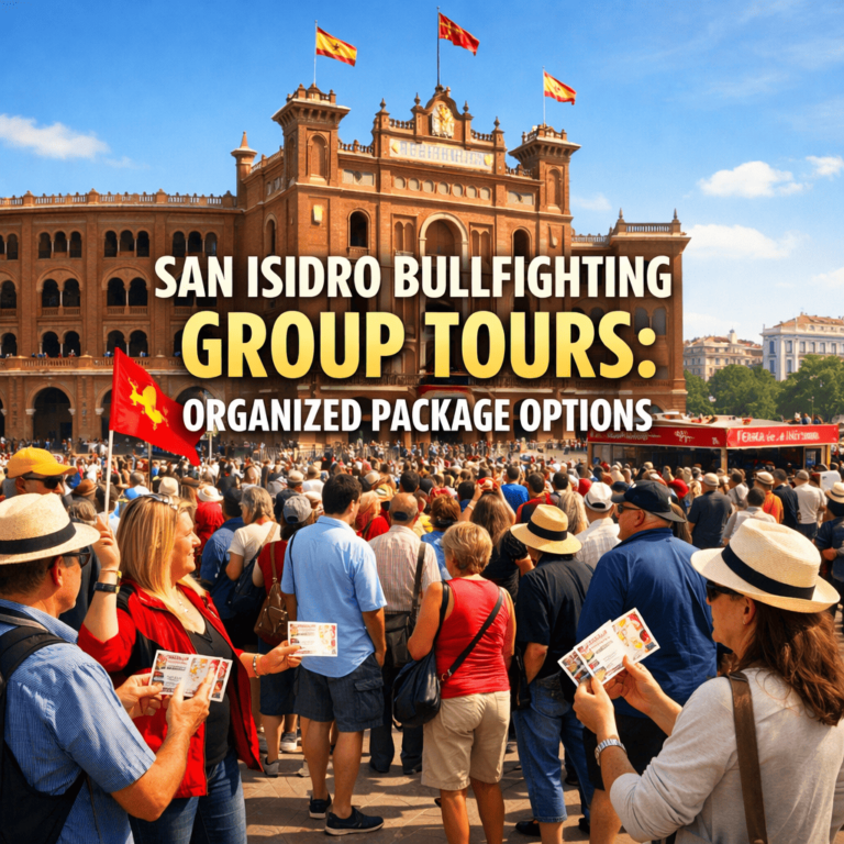 San Isidro Bullfighting Group Tours: Organized Package Options
